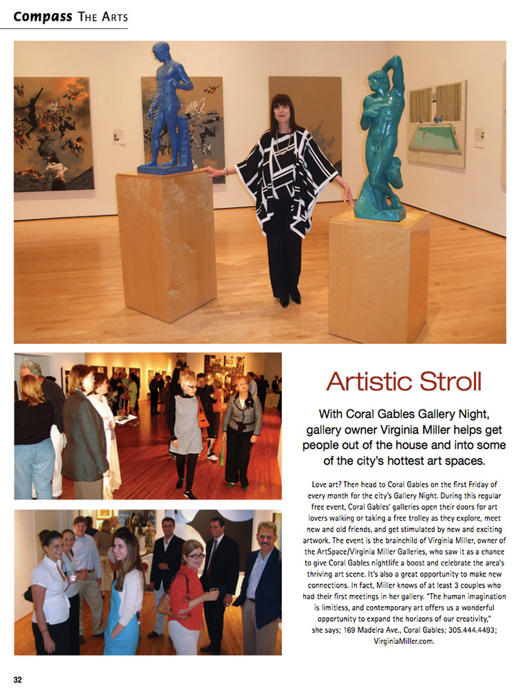 Key Biscayne Magazine | ArtSpace Virginia Miller Galleries