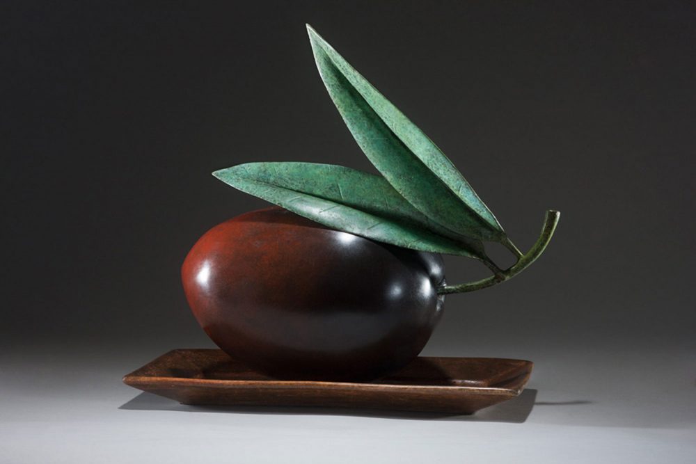 The-Noble-Fruit_Bronze_15.5x17x7.5in | ArtSpace Virginia Miller Galleries