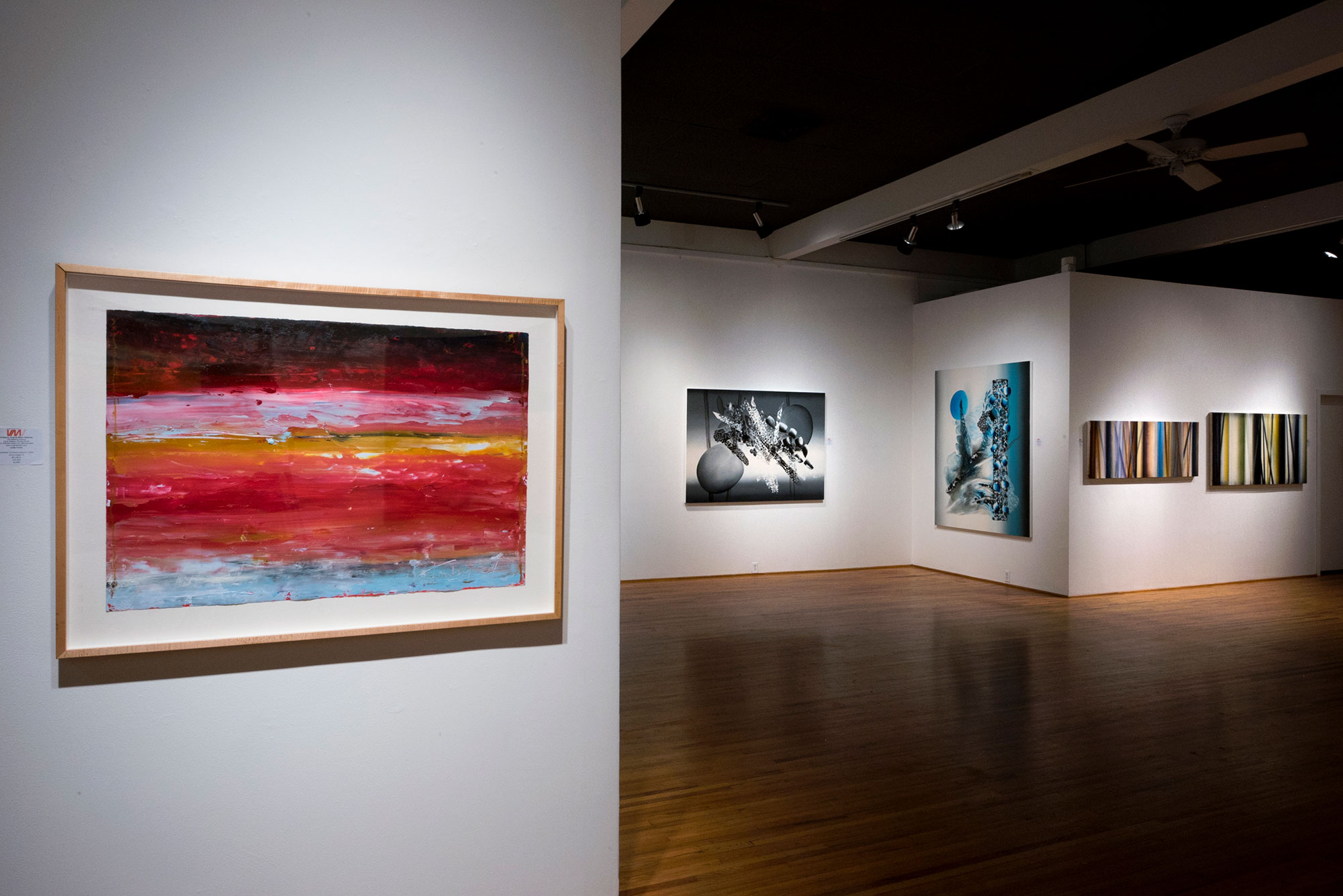 Abstract Diversity in Painting Installation | ArtSpace Virginia Miller ...